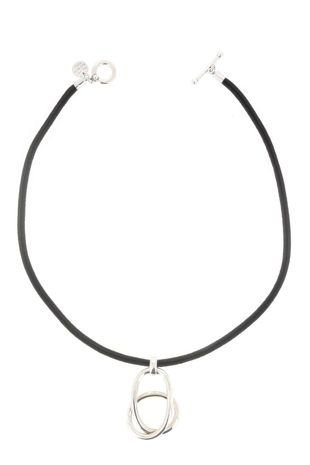 NATA KNOT PENDANT CORD NECKLACE – Philippe Audibert